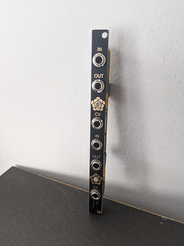 Meng Qi DPLPG Black vactrol eurorack low pass gate module LPG | Reverb