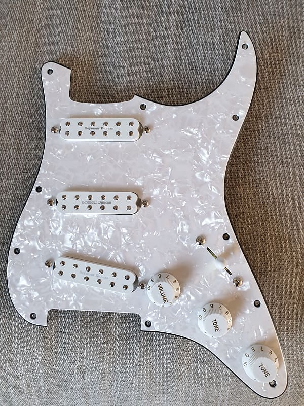 Seymour Duncan Red Devil Billy Gibbons Loaded Pickguard Set | Reverb