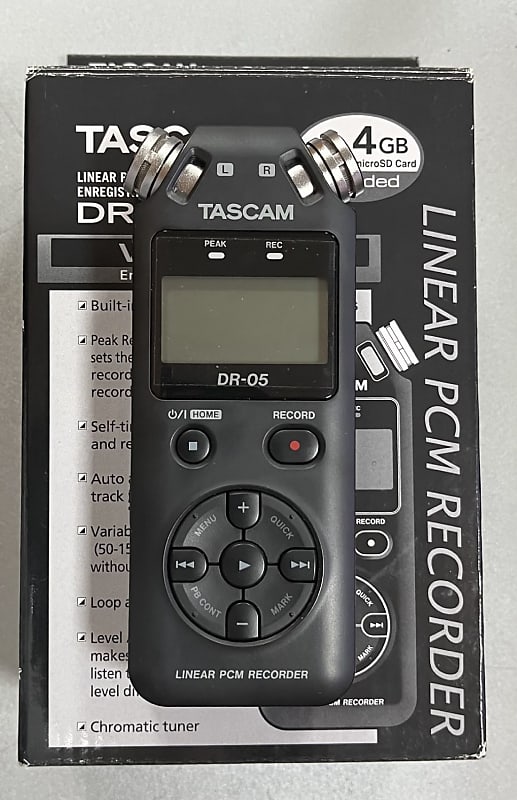 Tascam DR-05 V2 Stereo pcm/mp3 digital recorder | Reverb