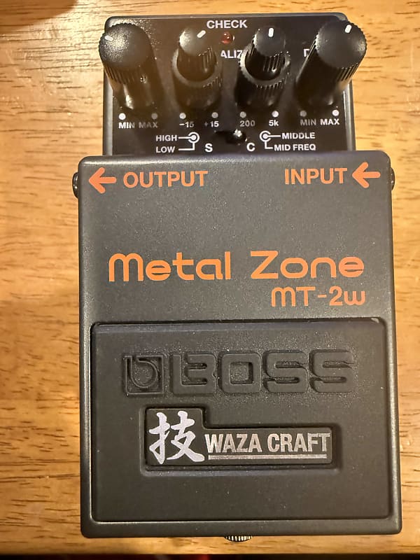 Boss MT-2W Metal Zone Waza Craft 2018 - Present - Black | Reverb