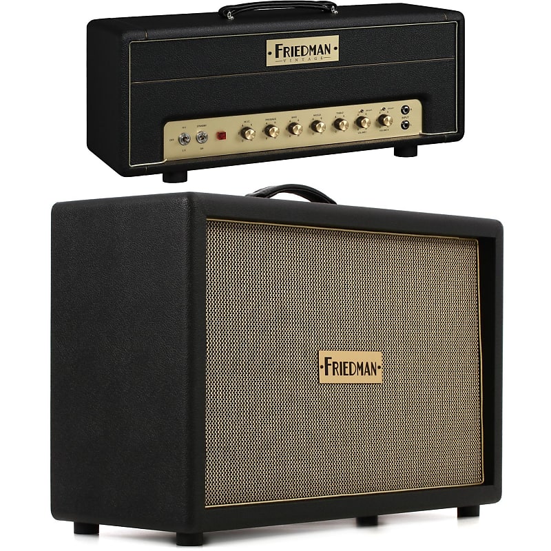 Friedman PLEX 50-Watt Tube Amplifier Head and 2x12" Cabinet | Reverb