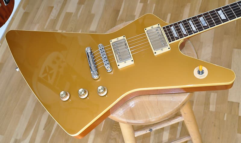 HAMER Standard Gold Top / Explorer Type / 2007 Custom Order / | Reverb