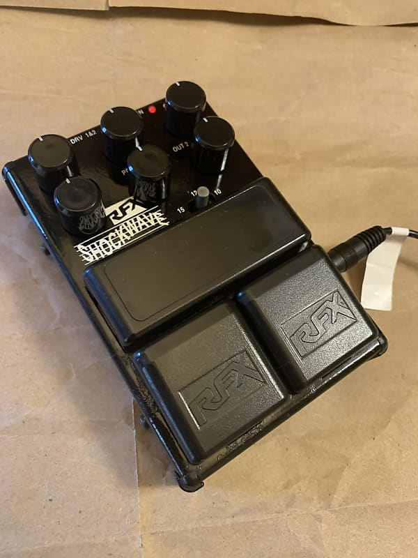RFX RFX950 Shockwave 90s - Black preamp overdrive boost | Reverb