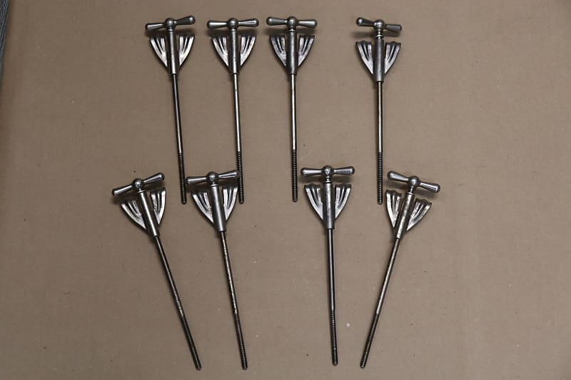 Ludwig Club Date Bass Drum T Rods & Claws 8pk Nickel | Reverb UK