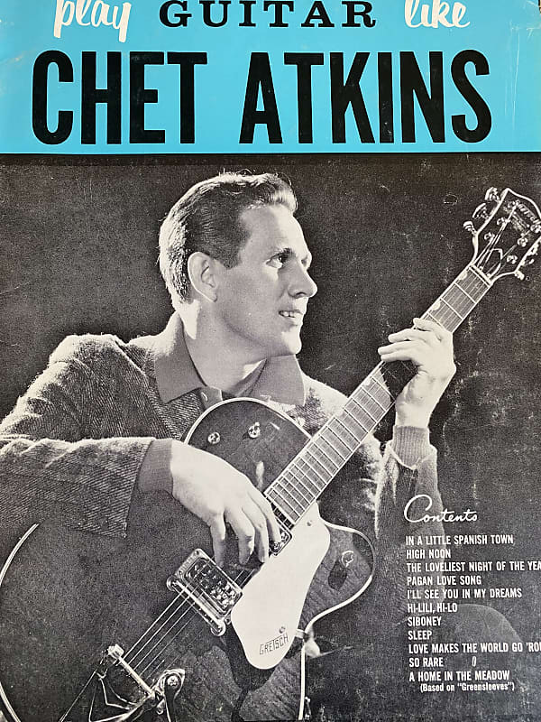Chet Atkins -Play Guitar like Chet Atkins 1965 | Reverb