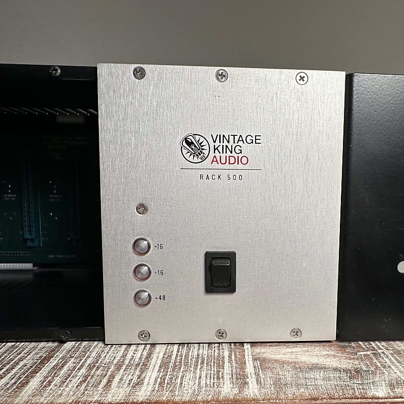 Vintage King Audio Rack 500 with Rack Ears Upgrade - API | Reverb