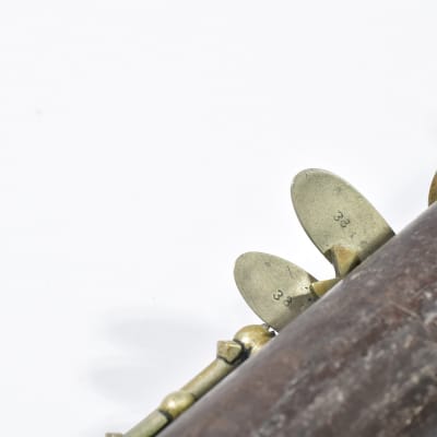 Antique Bettoney Eb 1950s? Grenadilla Wood Boehm Clarinet | Reverb