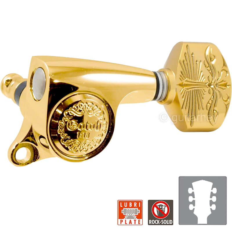 NEW Gotoh SGS510Z-A70LX Luxury Mode L3+R3 Set Mini Tuners | Reverb