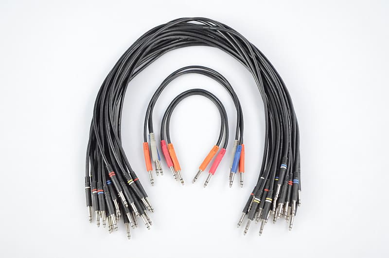 29 Mogami 2893 1-2' TT Bantam Patchbay Studio Patch Cables | Reverb