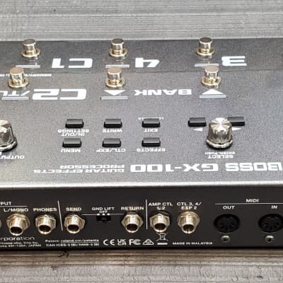 Boss GX-100 Guitar Effects Processor | Reverb