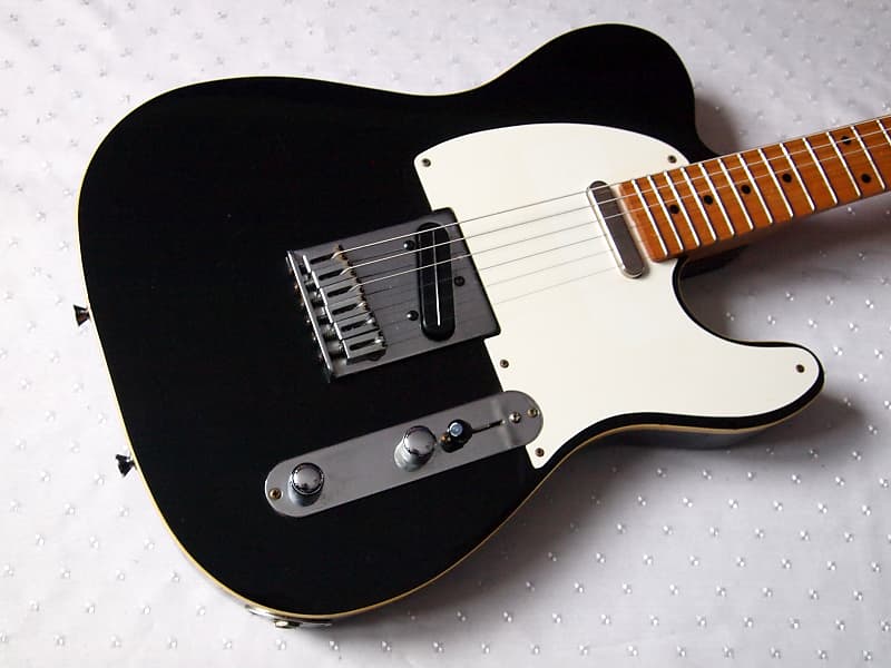 Schecter Telecaster 1992 Black | Reverb