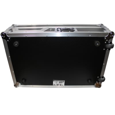 PROX Flight Road Case for DJ Single Turntable In Battle Mode | Reverb