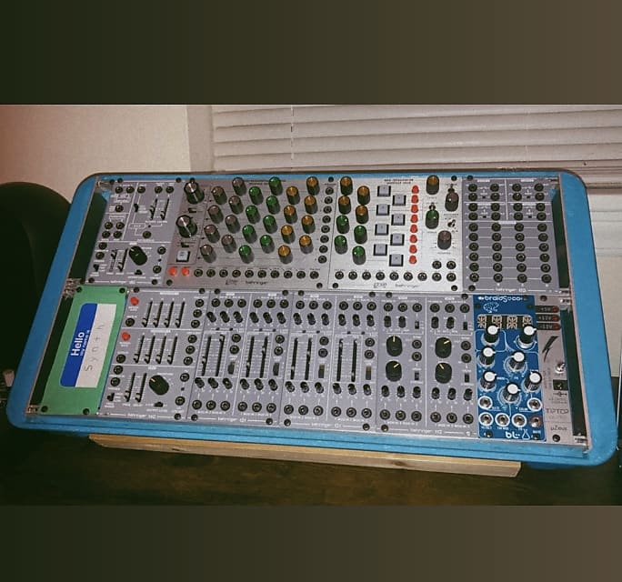 Eurorack synth Behringer 2500 & system 100 & case + power & | Reverb