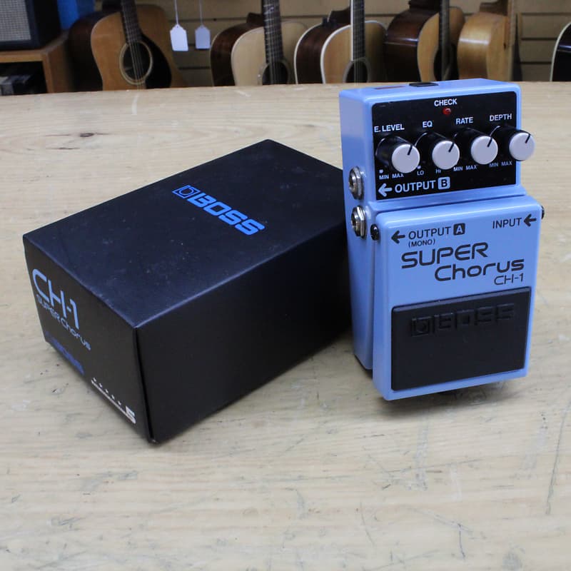 Boss CH-1 Super Chorus Modulation Guitar Effects Pedal | Reverb
