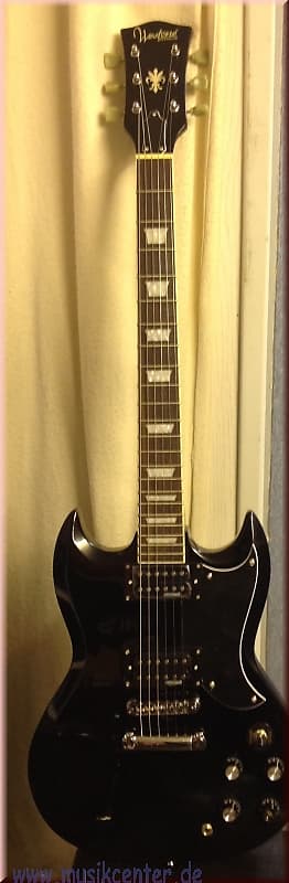 Westone TRVOEB Voltage Tribute Ebony SG-Style | Reverb