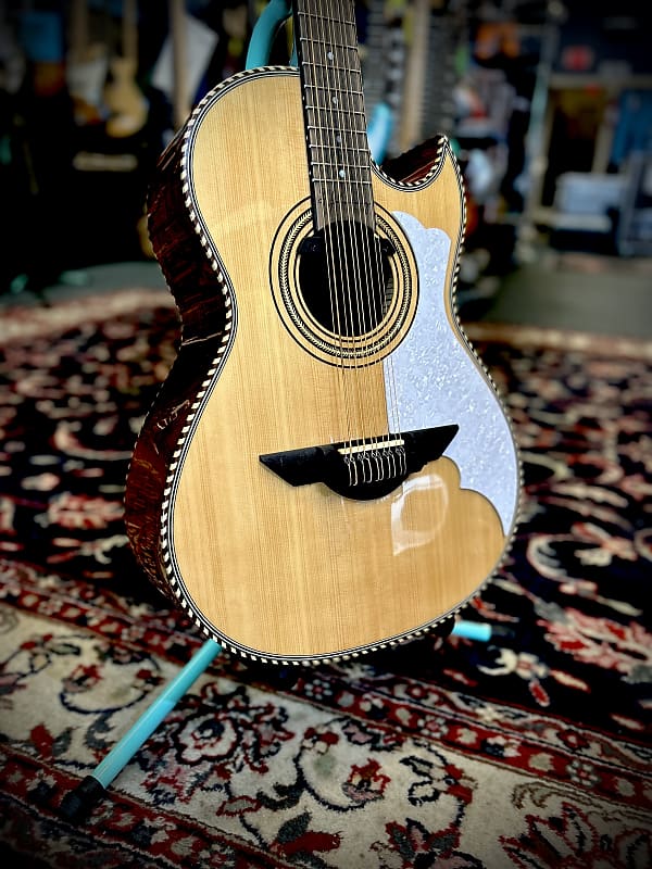 H. Jimenez El Musico LBQ2E 10 String Bajo Quinto W/ Gig Bag | Reverb