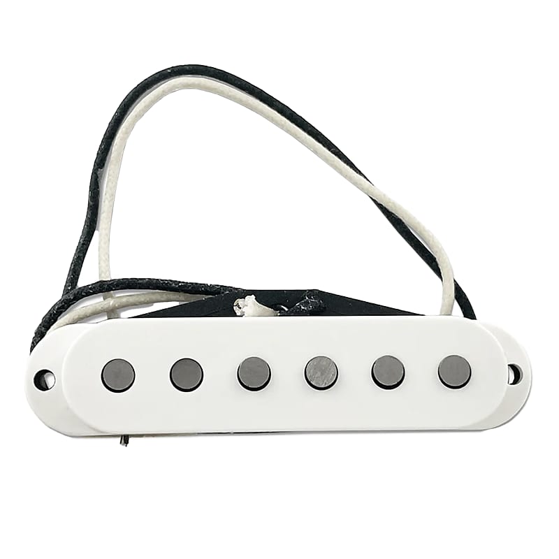 Razor Supamun Super Moon Bridge Pickup for Stratocaster White | Reverb