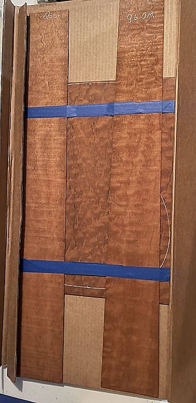 The Tree｜Quilted Mahogany 1-Piece RARE OM Guitar Set 1965 | Reverb