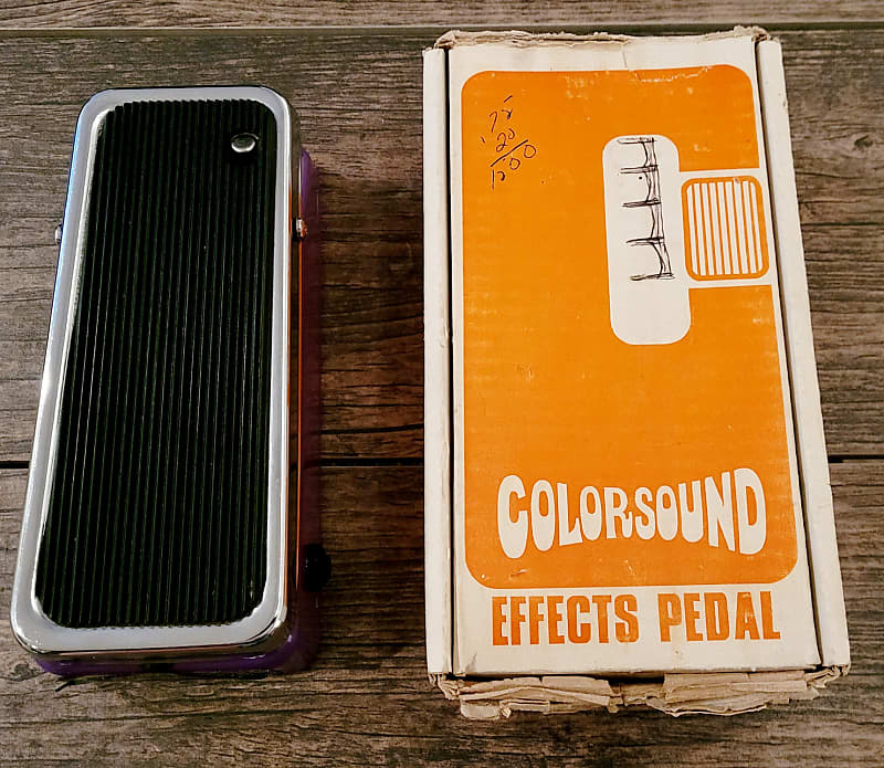 Colorsound Organ Wah-Swell 1970's | Reverb