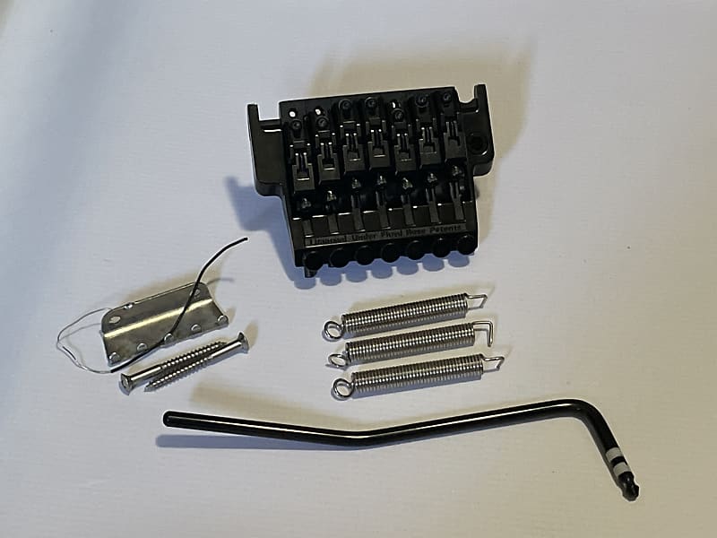 1990's Japan Ibanez RG Series Black Lo Pro Edge 7 String | Reverb