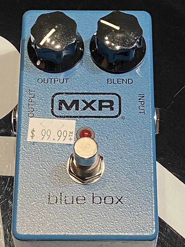 MXR M103 Blue Box Reissue 2007 - Present - Blue | Reverb