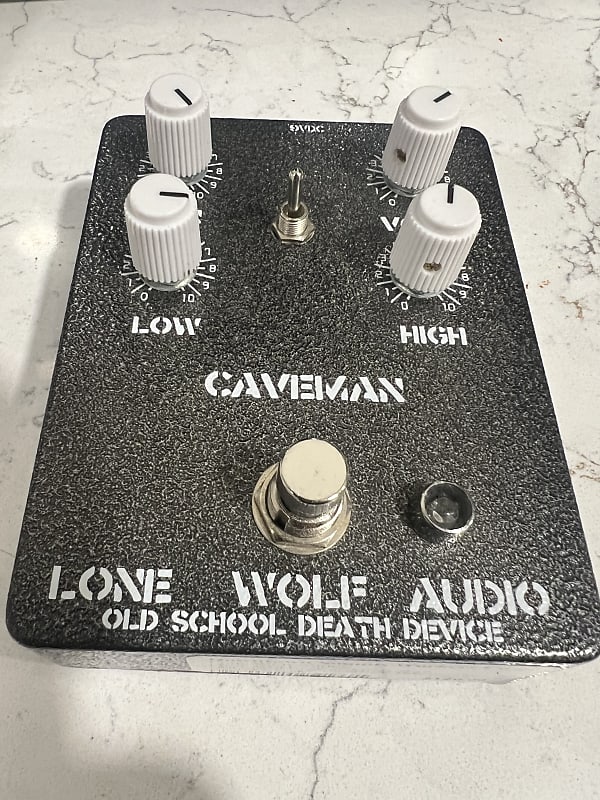 Lone Wolf Audio Caveman Death Metal Distortion 2020s - Silver | Reverb