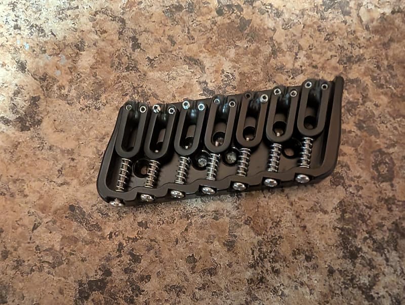 Hipshot 7 String Multi-Scale Fixed Guitar Bridge | Reverb