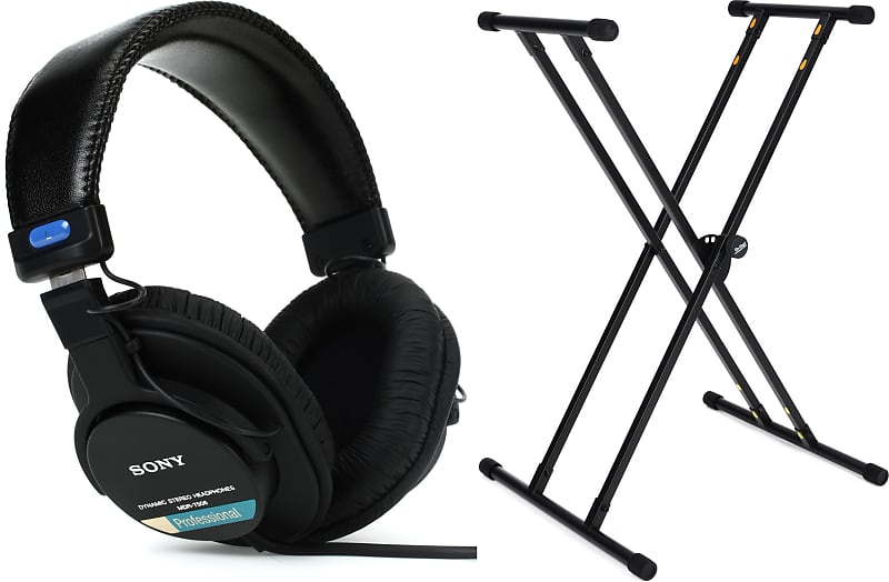 Sony MDR-7506 Closed-Back Professional Headphones Bundle with | Reverb