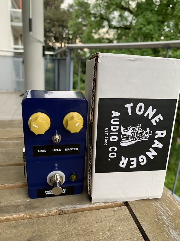 Tone Ranger Audio Prickly Pear Preamp V1.5 2024 - Blue | Reverb UK