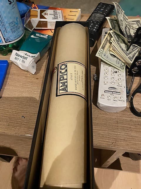 Ampico Reproducer Player Piano Roll Musical Comedy Favorites | Reverb