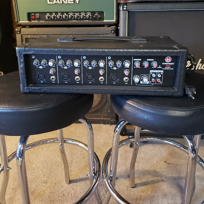Harbinger M60 - 60 Watt 4 Channel Mixer | Reverb