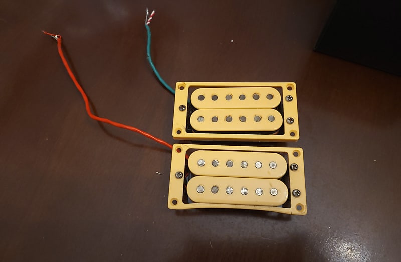 Vintage Cort Effector Humbucker Set (Bridge + Neck) 1984 - | Reverb