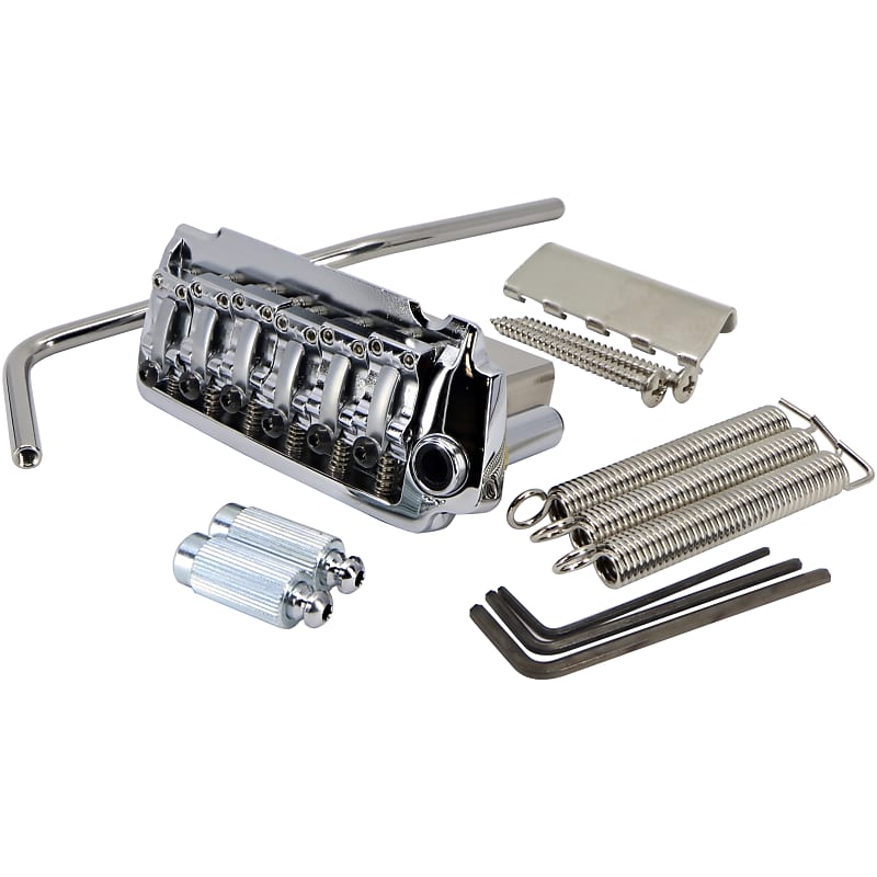 GOTOH EV510TS-LS Locking Saddle Tremolo Bridge Chrome, w/ | Reverb