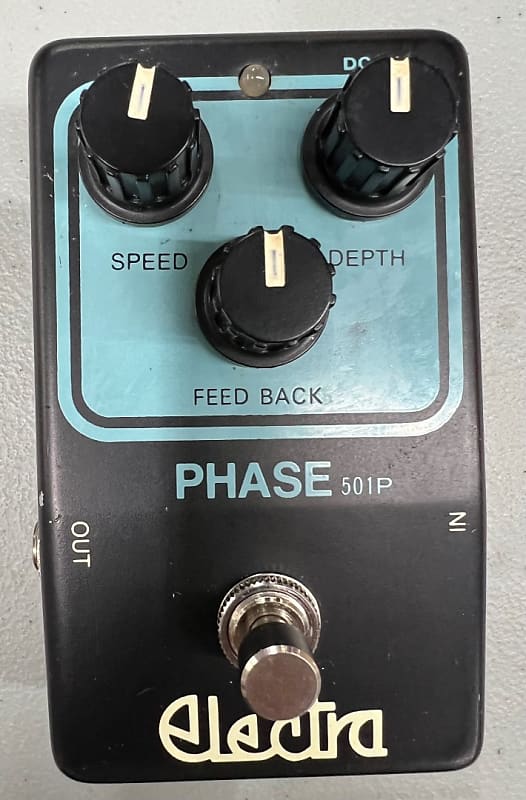 Electra 501P Phaser Pedal - Rare 3 knob model Guitar Effect | Reverb