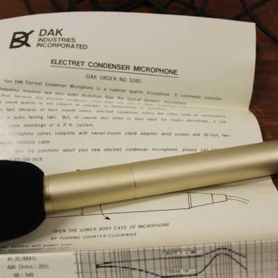 DAK ECM 2001 CONDENSER MICROPHONE | Reverb