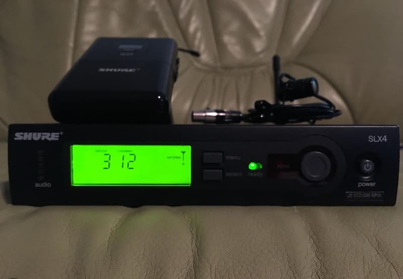 Shure SLX14/85 Wireless Cardioid Lavalier Microphone System | Reverb