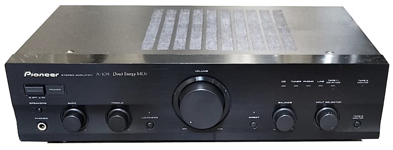 Vintage Pioneer A-109 Stereo Amplifier | Reverb