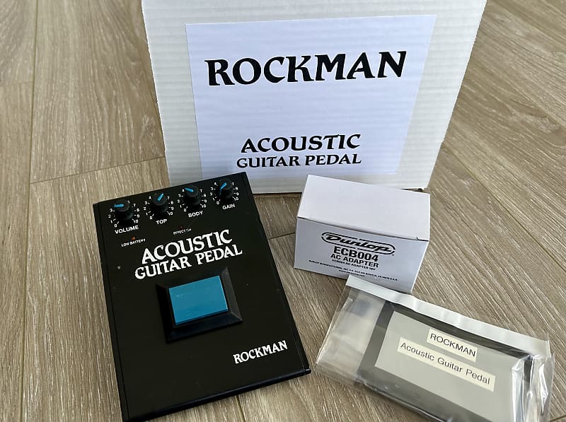 Rockman Acoustic Guitar Pedal w/18V Adapter | Reverb