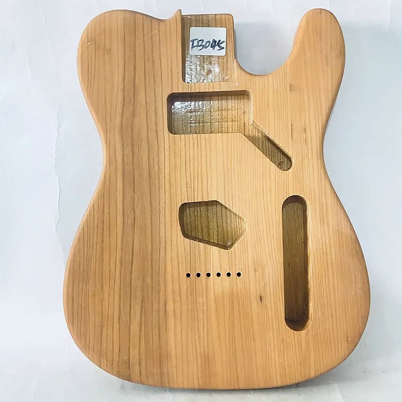 String Through Telecaster Tele Style Guitar Ash Body | Reverb