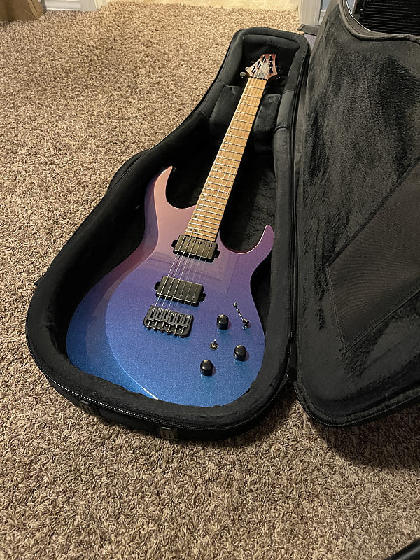 Kiesel Aries 2022 -Piezo- Roast Maple - Color shift | Reverb