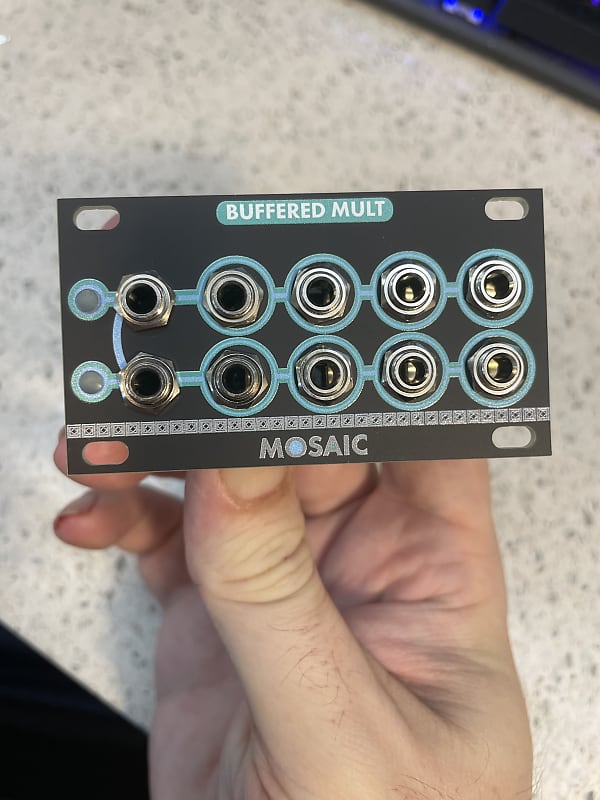 Mosaic buffered Multiple 1U tile eurorack | Reverb
