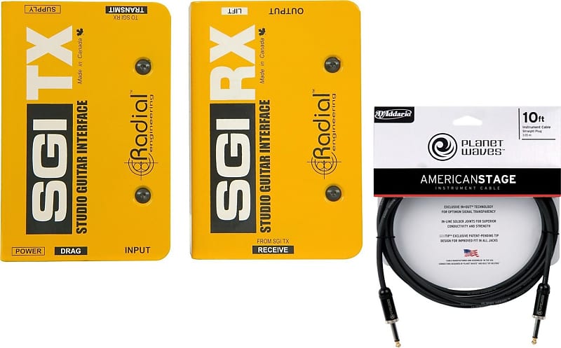 Radial R800 1600 SGI Studio Guitar Interface w/ Cable | Reverb