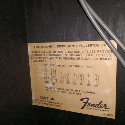 Fender 1968 Super Reverb w/road case Black/Silver Face | Reverb