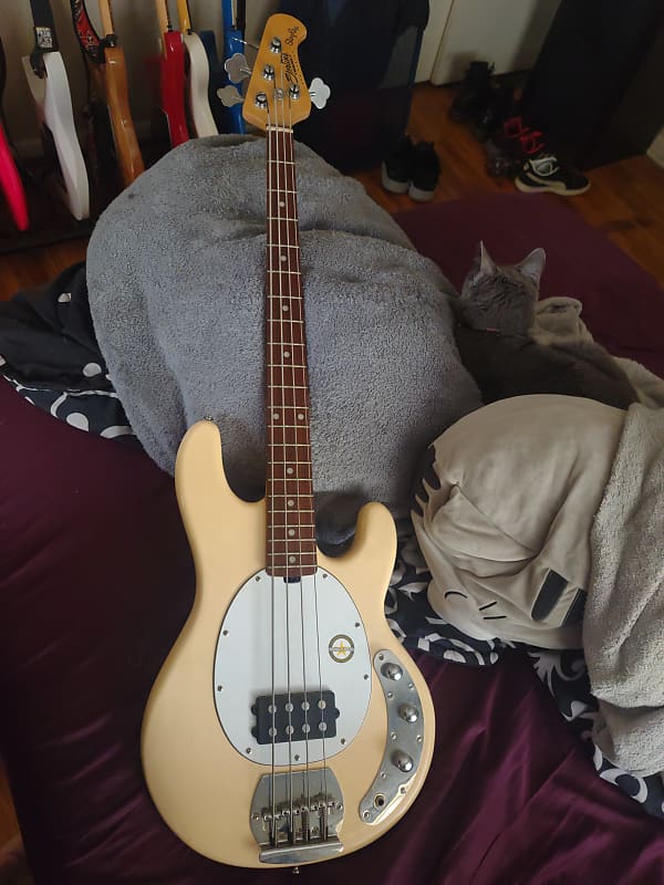 Sterling SUB StingRay Ray4 2018 - Present - Vintage Cream | Reverb