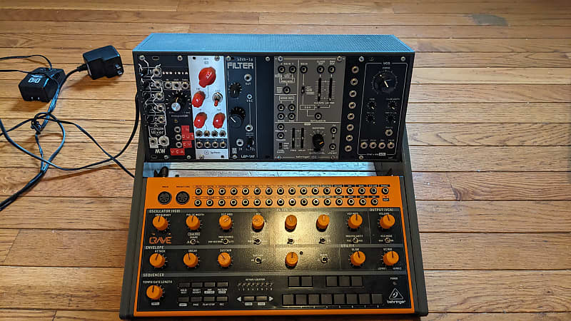 Behringer Crave 3d printed eurorack case 3d printed eurorack | Reverb