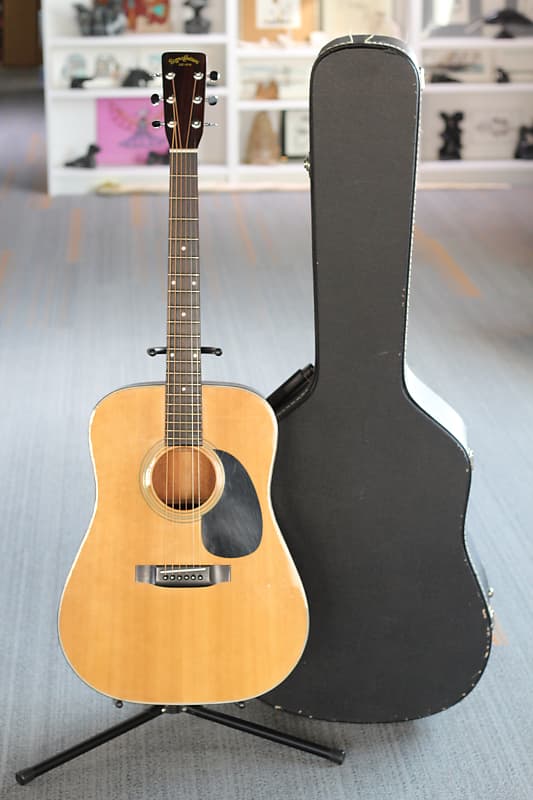 Sigma DM-3 Dreadnought Acoustic Guitar - Natural w/Hard Case | Reverb