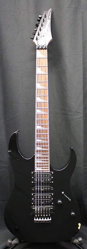 2010 Ibanez RG370DX HSH Black Electric Guitar | Reverb