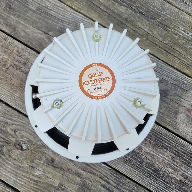 Cetec Gauss L328 12" 8 Ohm Guitar Amp Speaker | Reverb