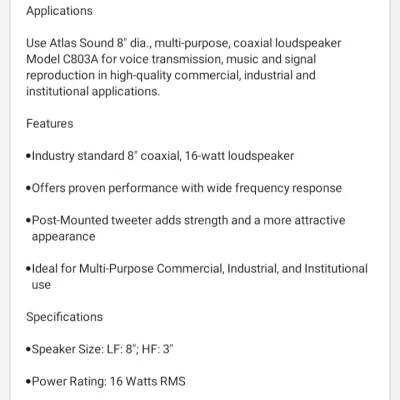Atlas IED C803a | Reverb