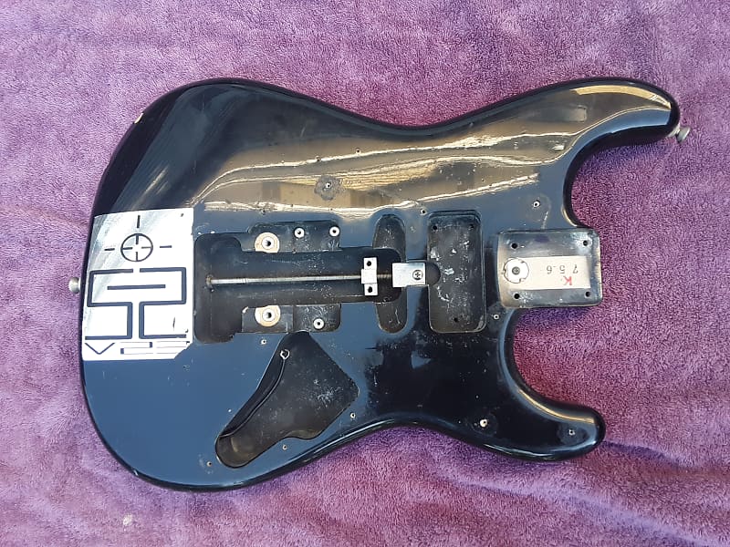 1980s Fender System III Contemporary Stratocaster guitar body | Reverb